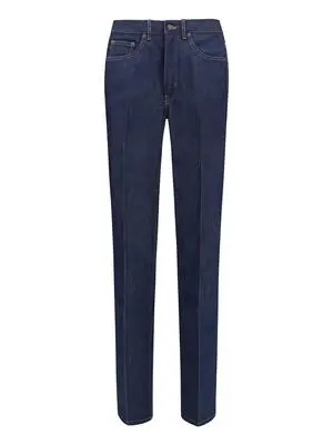 Chloé Four-pocket Slim-fit Jeans - Blue