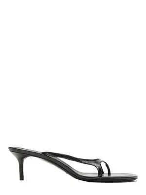 Acne Studios Leather Thong Sandals - Multicolor