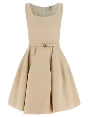 Fendi Wheel Skirt Dress - Pink