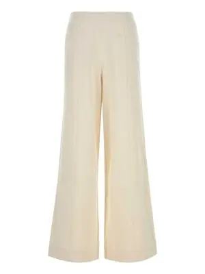 Gucci Cotton Blend Joggers - White