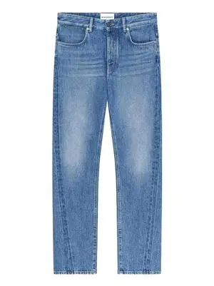 Givenchy Denim Wide-leg Jeans - Blue