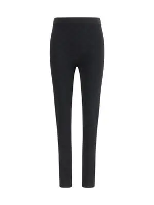 Gucci Elastic Gg Jacquard Leggings - Black