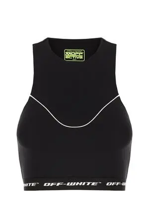 Off-White Cropped Top - Multicolor