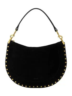 Isabel Marant Étoile Suede Oskan Shoulder Bag - Black