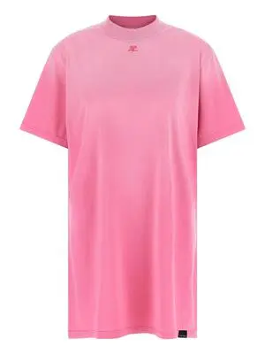 COURREGES Solarized T-shirt Dress - Pink