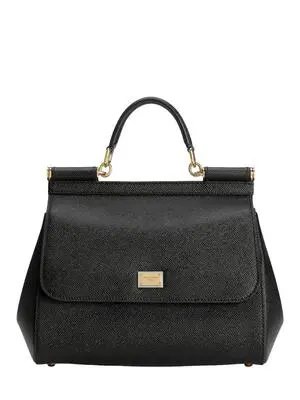 Dolce & Gabbana Borsa A Mano Sicily Large - Black