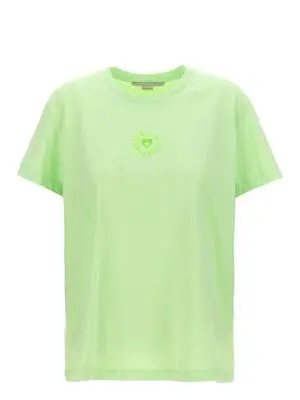 Stella McCartney Iconic Mini Heart T-shirt - Green