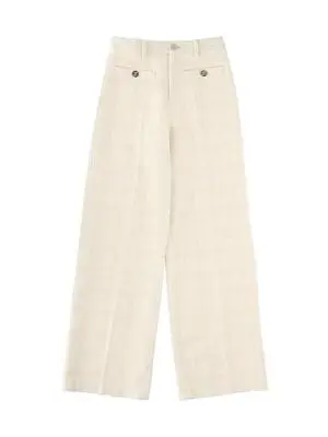 Gucci Cotton Tailored Pants - Cream