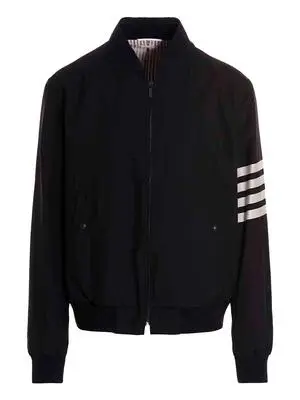 Thom Browne Bomber '4 Bar - Blue