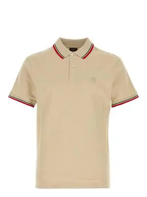 Gucci Beige Stretch Piquet Polo Shirt - Brown