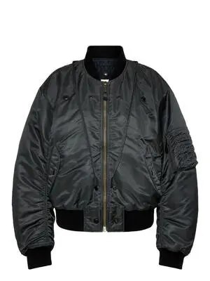 MAISON MARGIELA Nylon Bomber Jacket - Multicolor