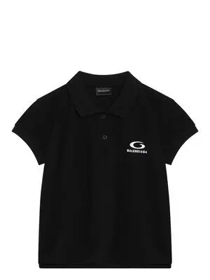 Balenciaga Laurel Classic Polo - Black