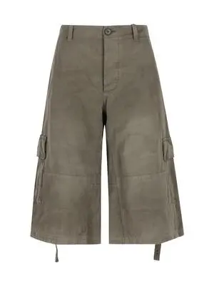 Fendi Cotton Cargo Trousers - Multicolor