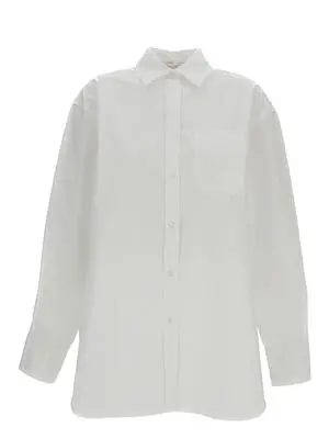 Sportmax Nespola Cotton-blend Shirtdress - Multicolor