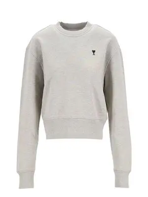 AMI Paris De Coeur Cotton Sweatshirt - Multicolor