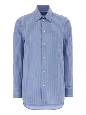 Balenciaga BALENCIAGA Embroidered Poplin Shirt Multicolor
