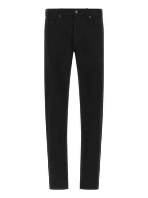 TOM FORD Straight Leg Denim Jeans - Black