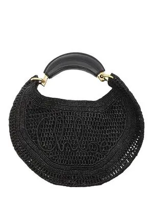 Chloé Summer Banana Rafia Hobo Bag - Multicolor