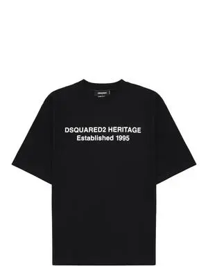 Dsquared2 Dsquared Men Heritage T-Shirt Black