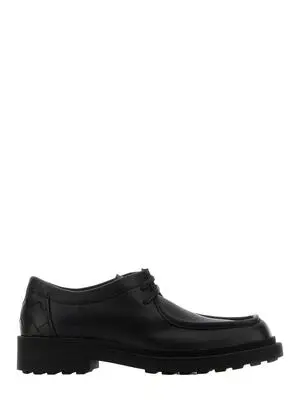 Bottega Veneta Leather Ben Lace-up Shoes - Black