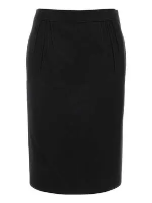 SAINT LAURENT SAINT LAURENT Satin Skirt
