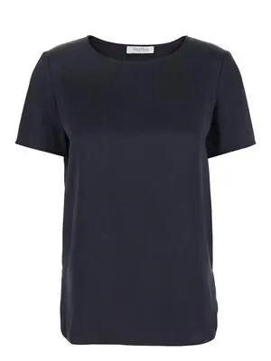 Max Mara MAX MARA Dida Silk T-Shirt Multicolor