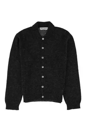 Our Legacy Polo Da Sera In Alpaca - Gray