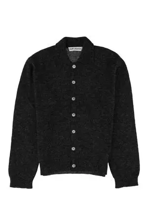 Our Legacy Alpaca Blend Polo - Gray
