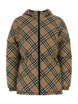Burberry Embroidered Polyester Padded Jacket - Multicolor
