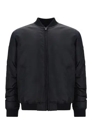 Moschino Zip-up Bomber Jacket - Black