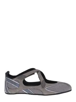 Attico Nomad Ballerinas - Gray