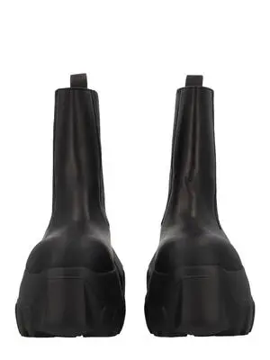 Rick Owens Stivale Beatle Mega Tractor - Black