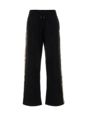 Burberry Cotton Joggers - Black