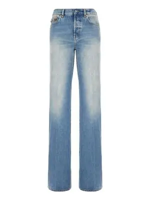 Gucci Straight Leg Jeans - Multicolor
