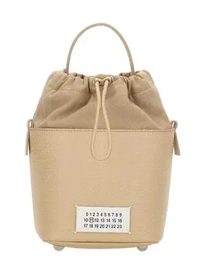 MAISON MARGIELA Maison Margiela Unisex 5Ac Bucket Bag Cream