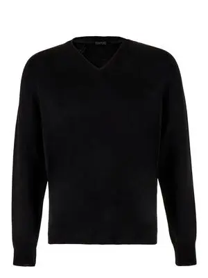 TOM FORD V-neck Long Sleeve Knitwear - Multicolor