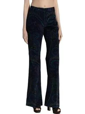 Etro Printed Trousers - Multicolor