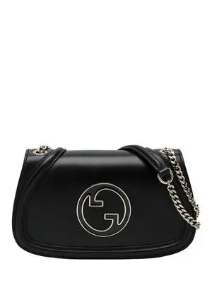 Gucci Small Blondie Shoulder Bag - Black