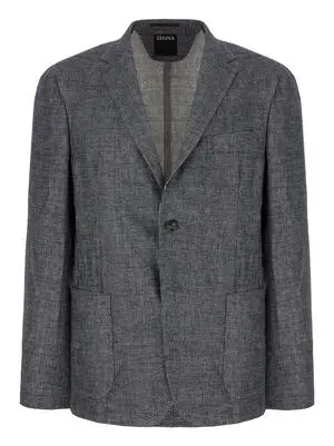 Zegna Structured Blazer - Multicolor