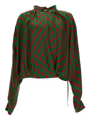 Dries Van Noten Cenver Blouse - Green