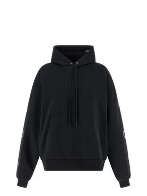 Balenciaga Cursive' Hoodie - Black