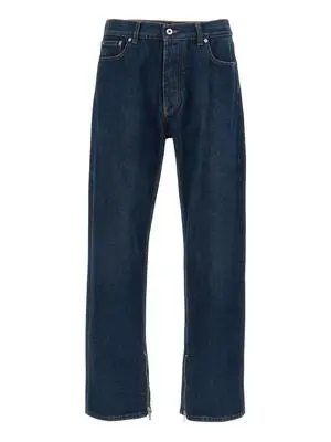 Off-White Arr Zip Skate Jeans - Blue
