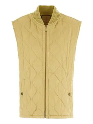 Burberry Quilted Bomber Vest - Multicolor