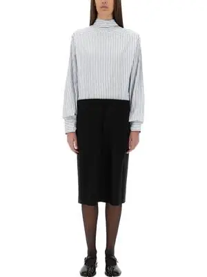 MAISON MARGIELA Inverted Striped Dress-shirt - Multicolor