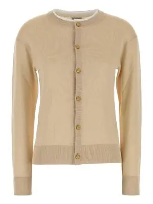 Bottega Veneta Bottega Veneta Silk Cardigan Brown