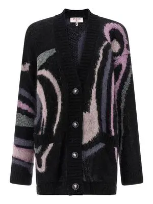 Emilio Pucci Emilio Marmo Cardigan - Black