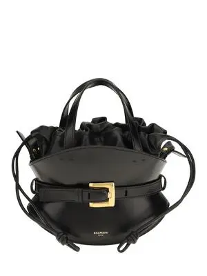 Balmain Shuffle Mini Shoulder Bag - Black