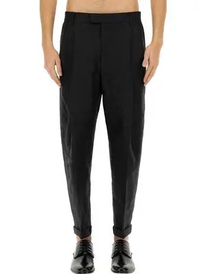 Dolce & Gabbana Dolce & Gabbana Men Canvas Pants Black