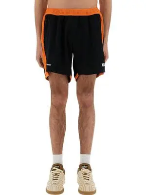 WALES BONNER Polyester Jersey Shorts - Black