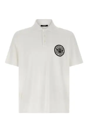 Balmain Balmain Men 'Coin' Polo Shirt Multicolor